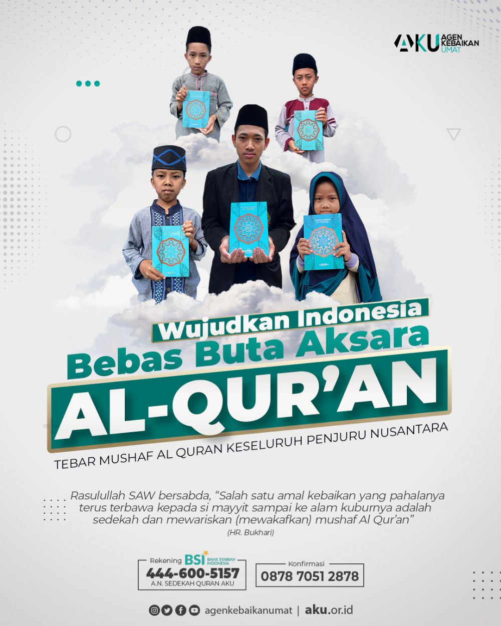 Berantas Buta Aksara Al Qur'an Dengan Donasi Al Qur'an & Iqro Untuk ...