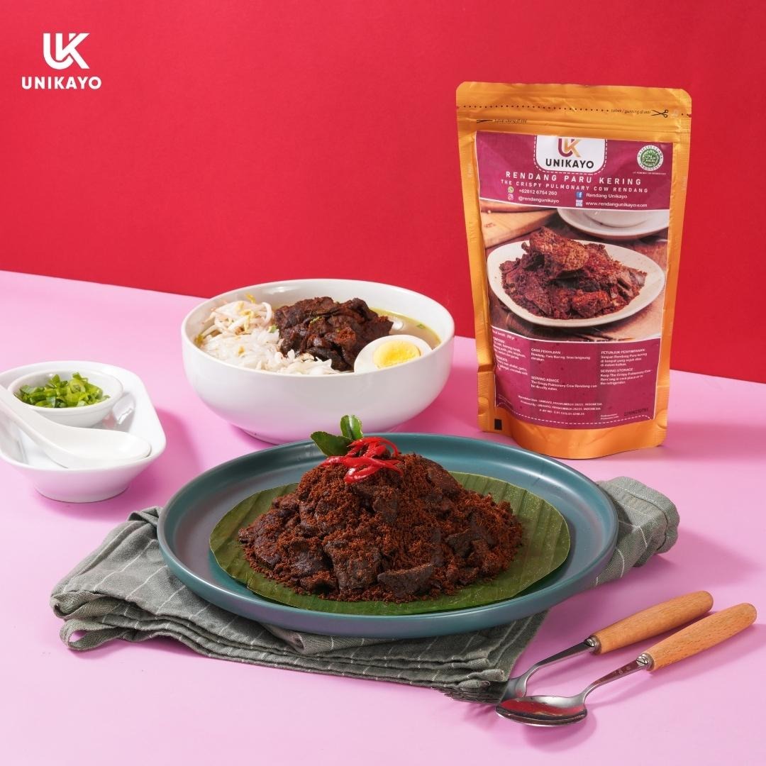 RENDANG PARU SAPI KERING - UNIKAYO