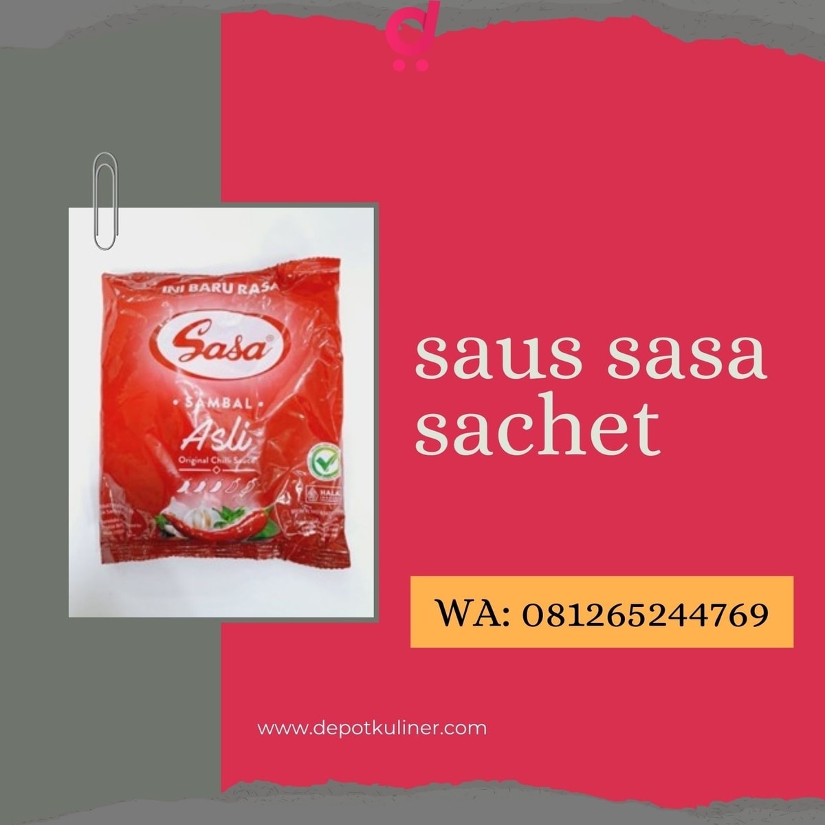 Saus Sasa Sachet