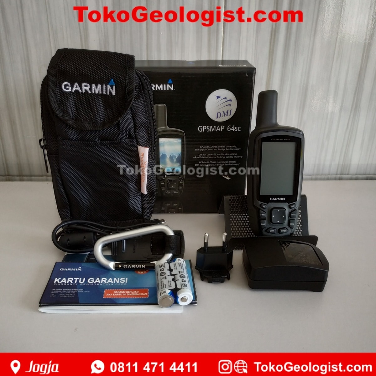 GPS Garmin 64sc Kamera bekas mulus garansi bonus tas gps