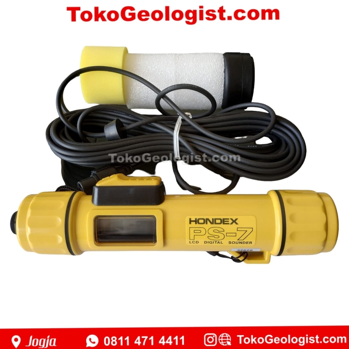 Portable Depth SOUNDER HONDEX PS-7FL