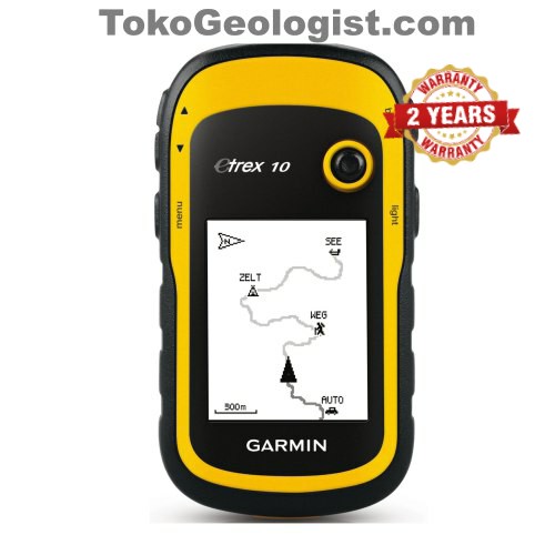 GPS Garmin eTrex 10 harga dan spesifikasi Toko Geologist Jogja
