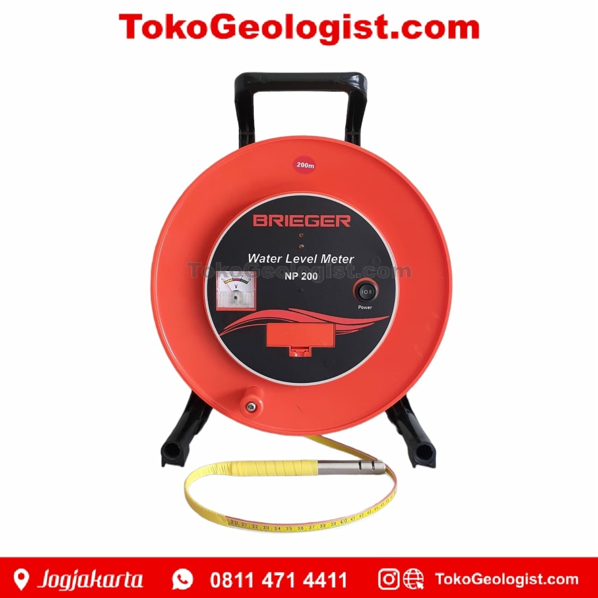 Brieger-water-level-meter-200-meter