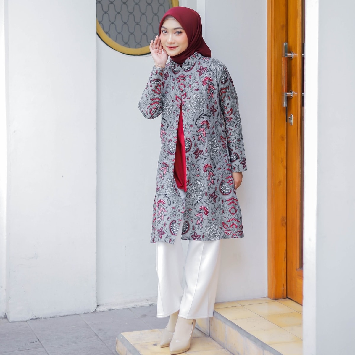 Aneli Tunik Batik Muslim