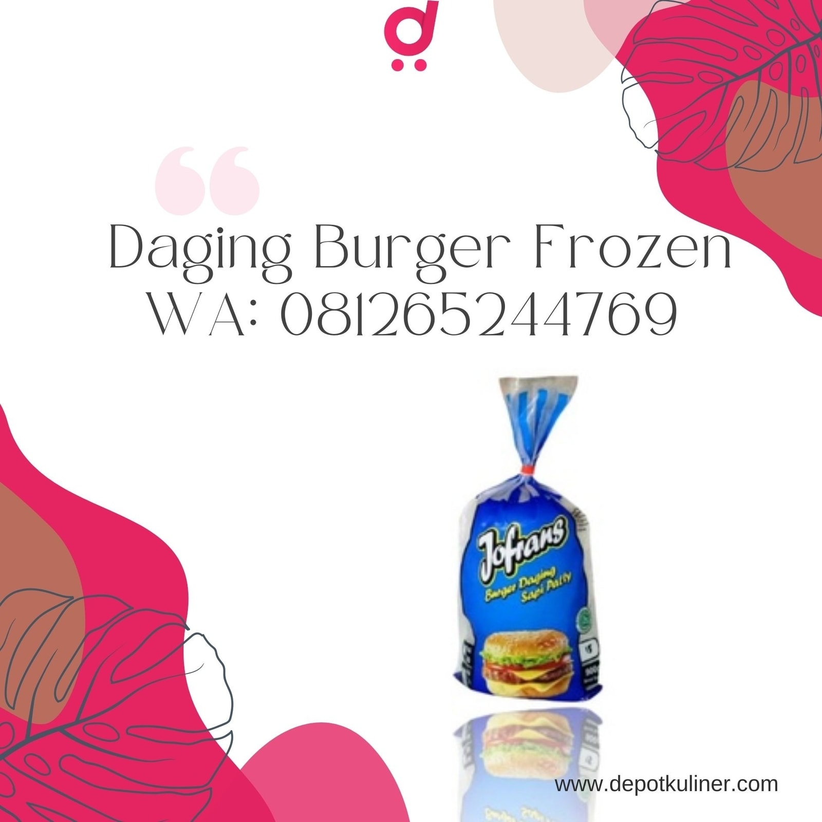 Daging Burger Frozen