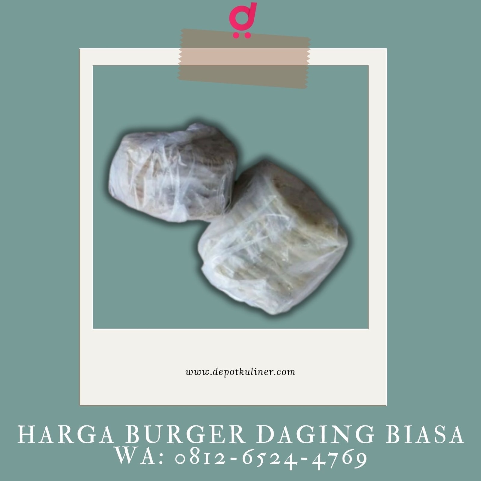 Harga Burger Daging Biasa