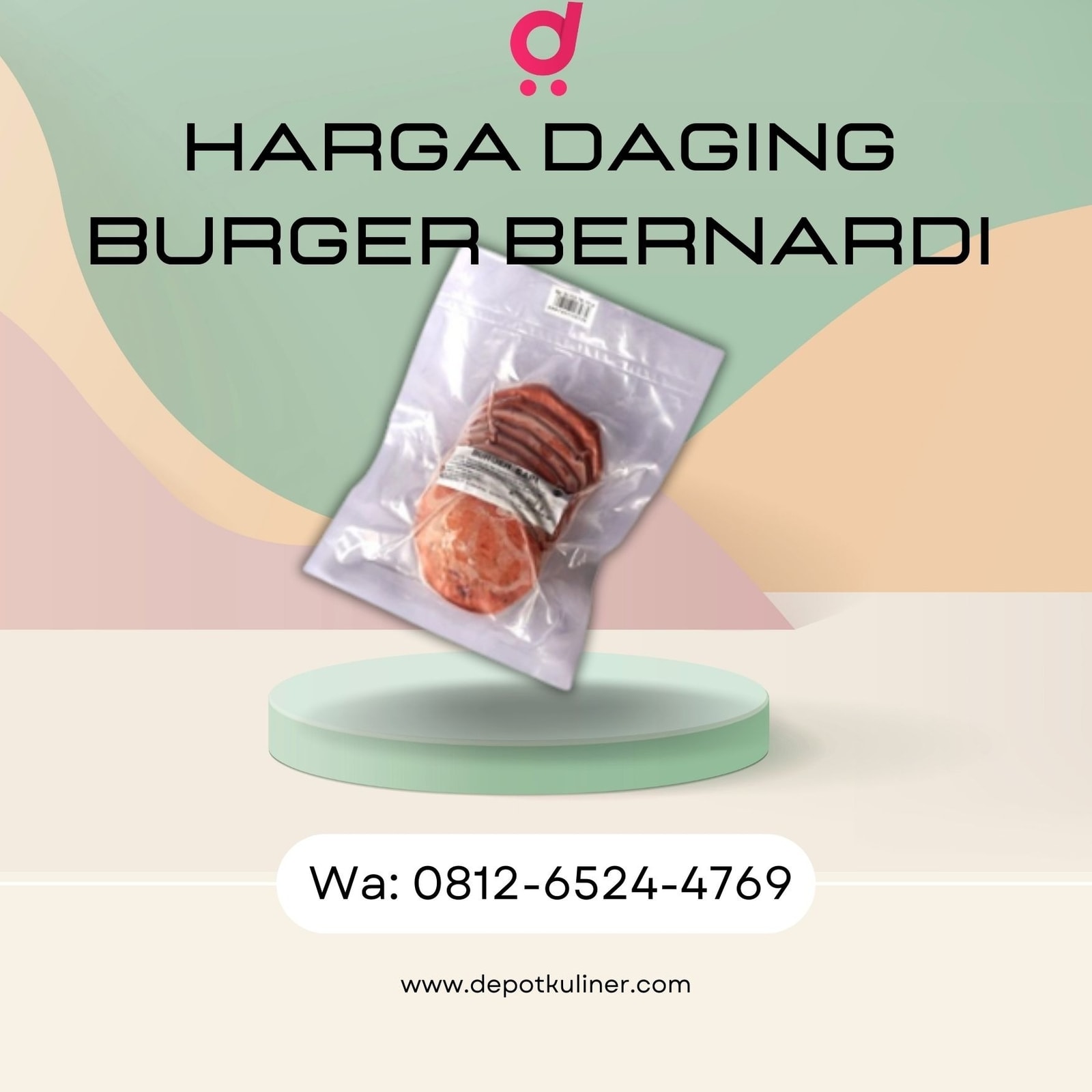 Harga Daging Burger Bernardi