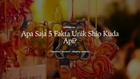 Imlek 2026 Shio Apa? 5 Fakta Unik Shio Kuda Api