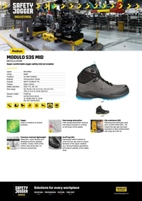 Safety Jogger Modulo S3S Mid - Sepatu Safety Keren